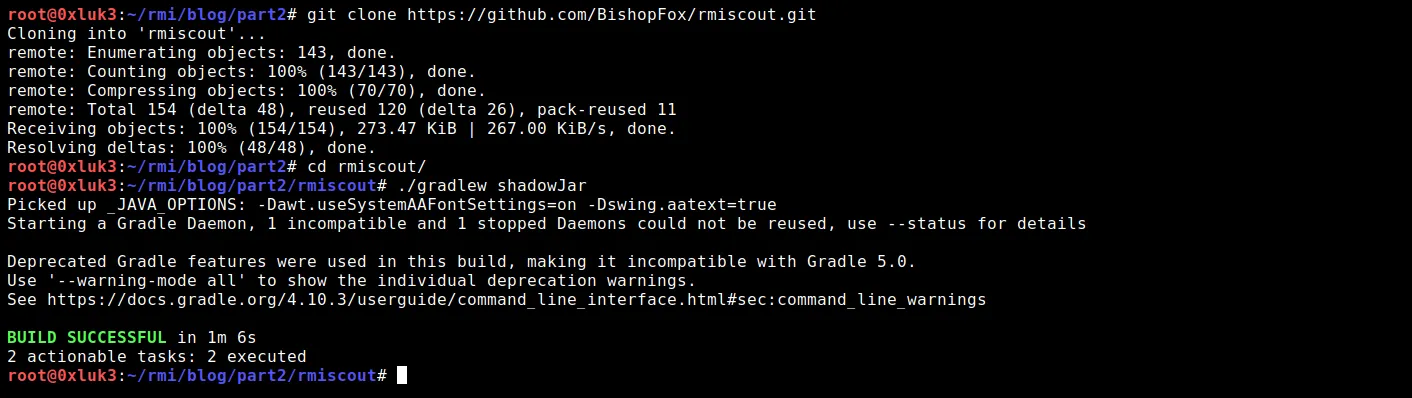 Java RMI for pentesters part two — reconnaissance & attack against non ...