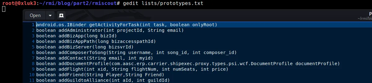 Java RMI for pentesters part two — reconnaissance & attack against non ...