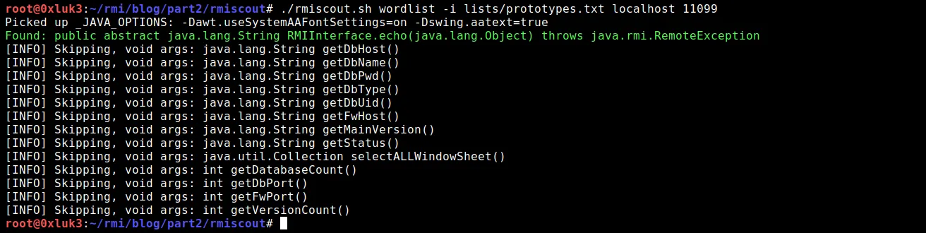 Java RMI for pentesters part two — reconnaissance & attack against non ...