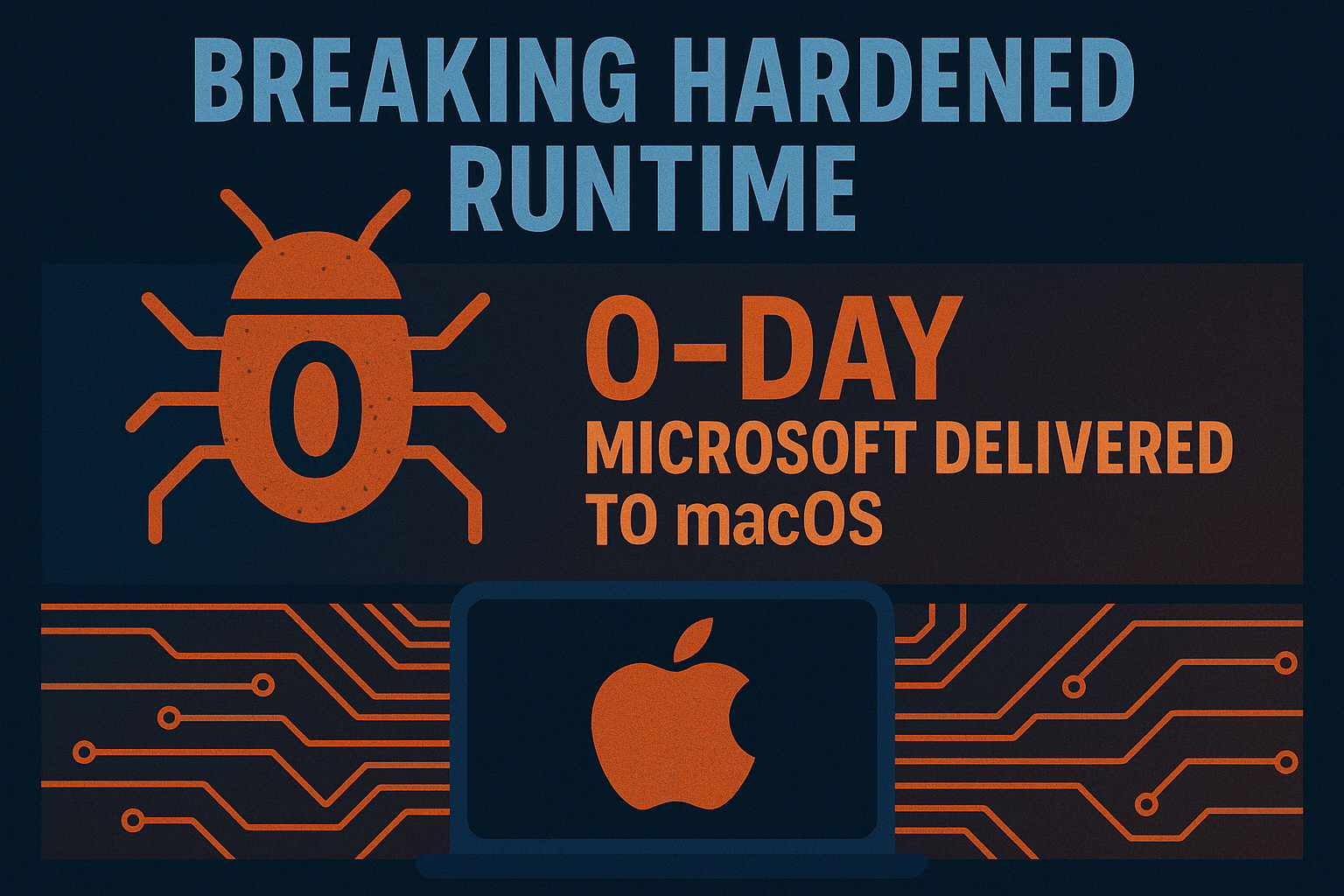 Breaking Hardened Runtime: The 0-Day Microsoft Delivered to macOS - AFINE - digitally secure