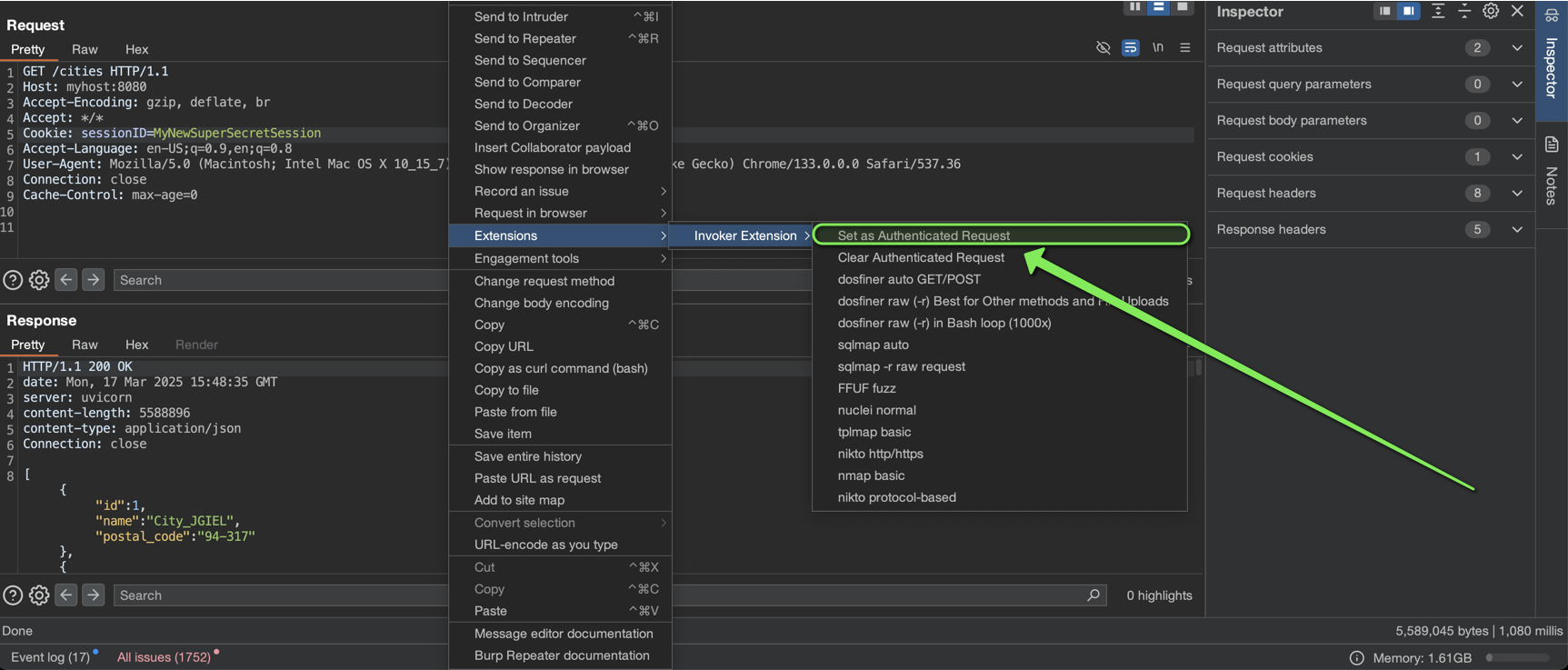 Invoker – Automating Pentesting Tools in Burp Suite (Example with ...